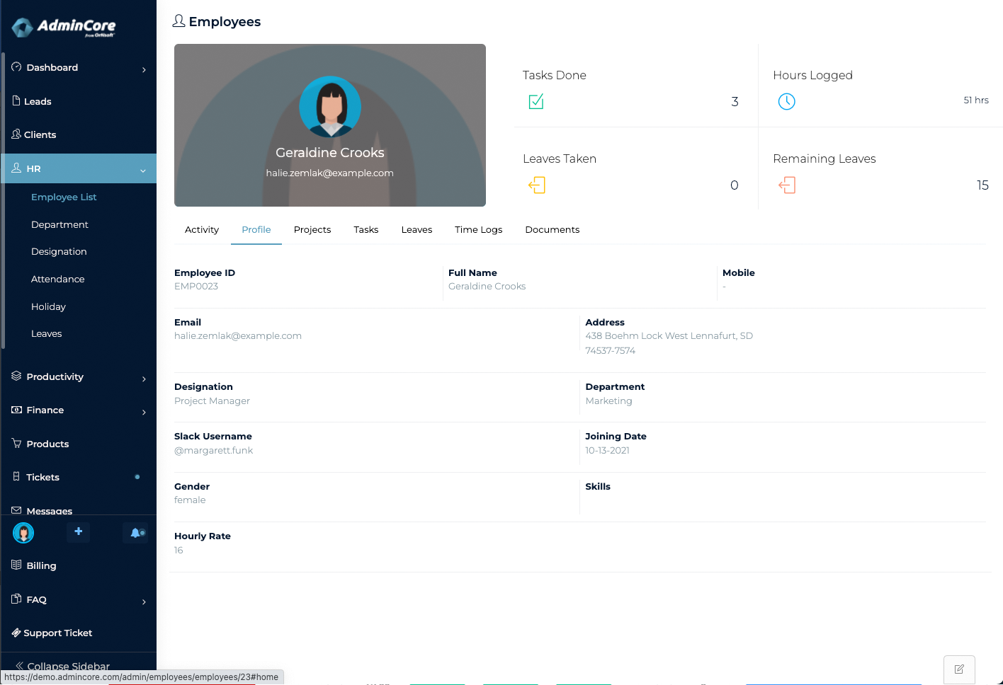 AdminCore - AdminCore