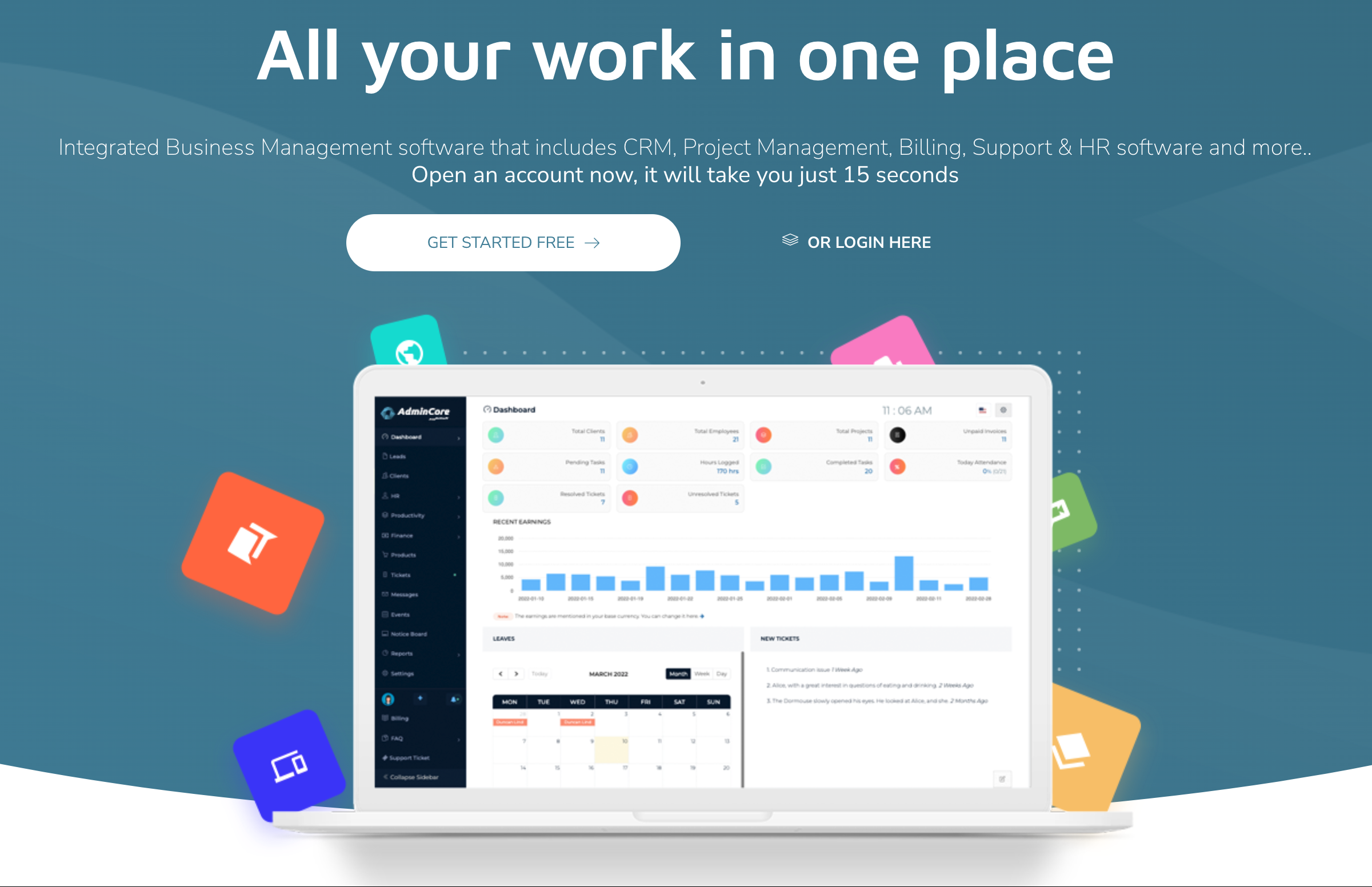 AdminCore - AdminCore